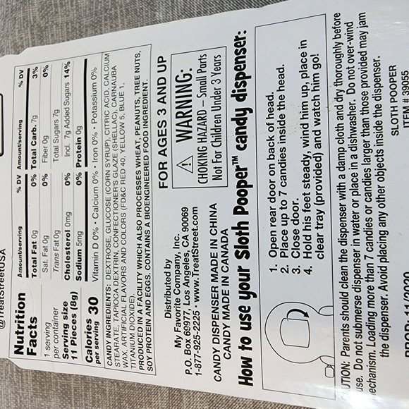 Games | Treat Street Sloth Pooper Toy Wind Up Read Description | Poshmark